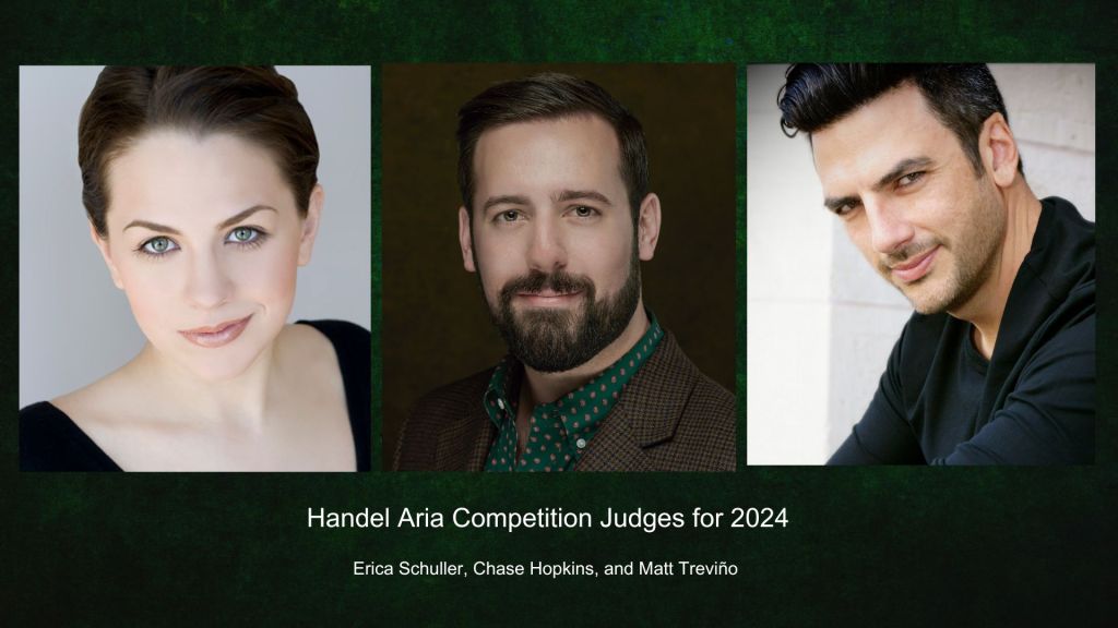 Handel Aria Competition – Encouraging Emerging Singers of Handel's Music