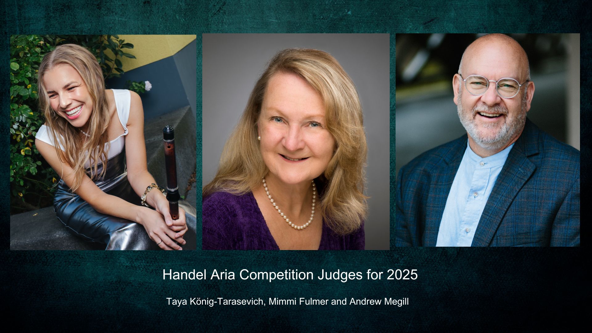 Handel Aria Competition – Encouraging Emerging Singers of Handel's Music